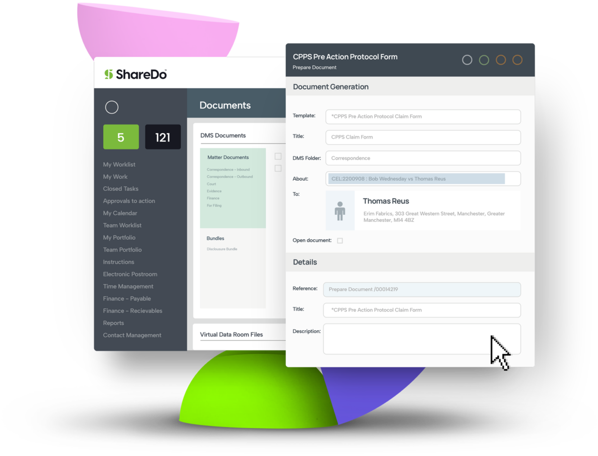 Sharedo | Legal Case and Matter Management Software