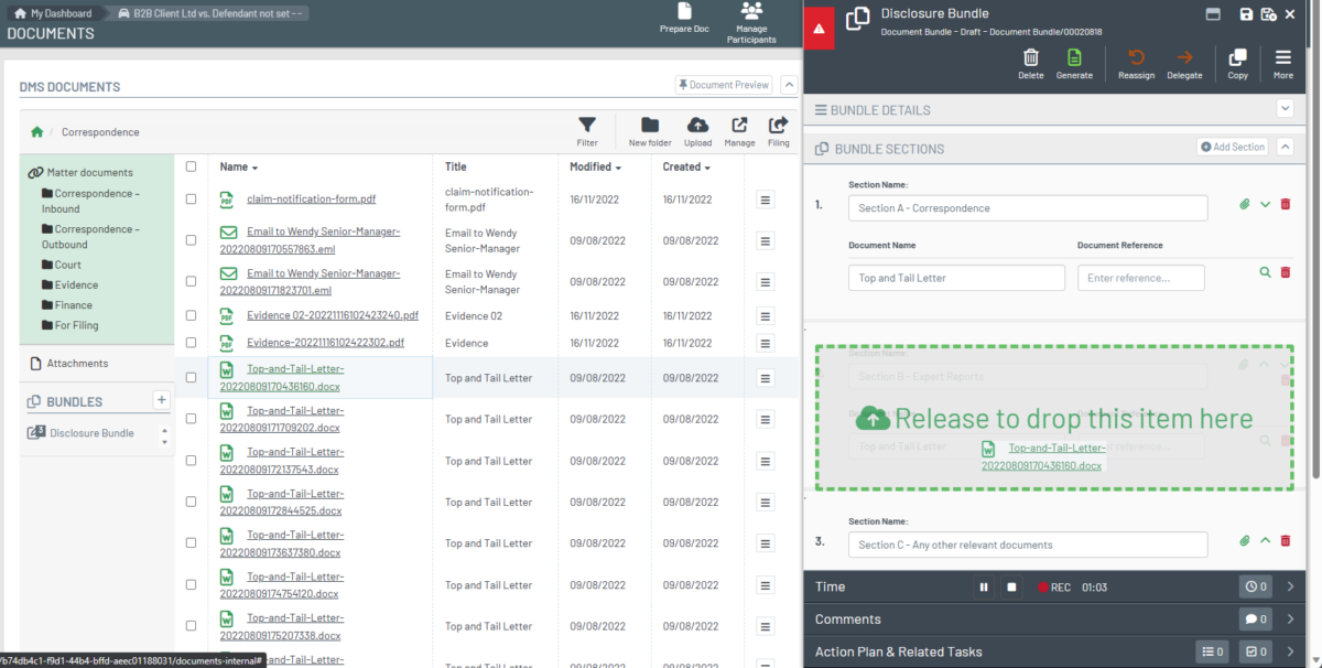 Document Management - Sharedo