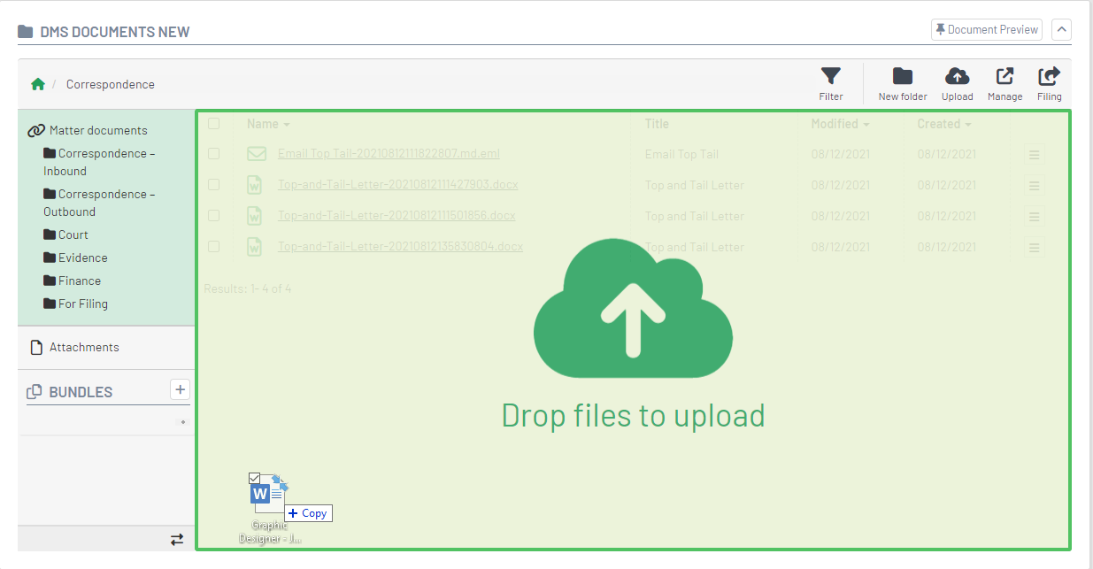 Document Management - Sharedo