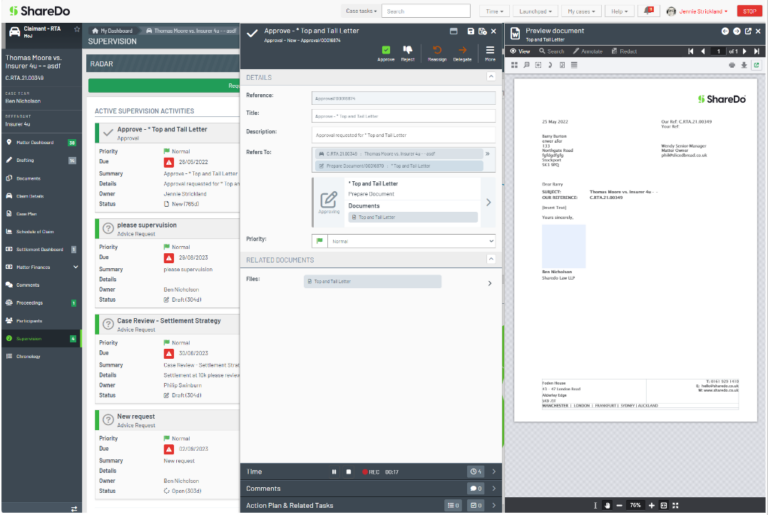 Work Management - Sharedo