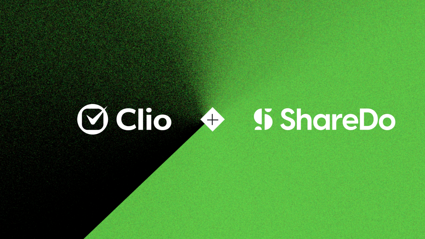 ShareDo joins Clio - Sharedo